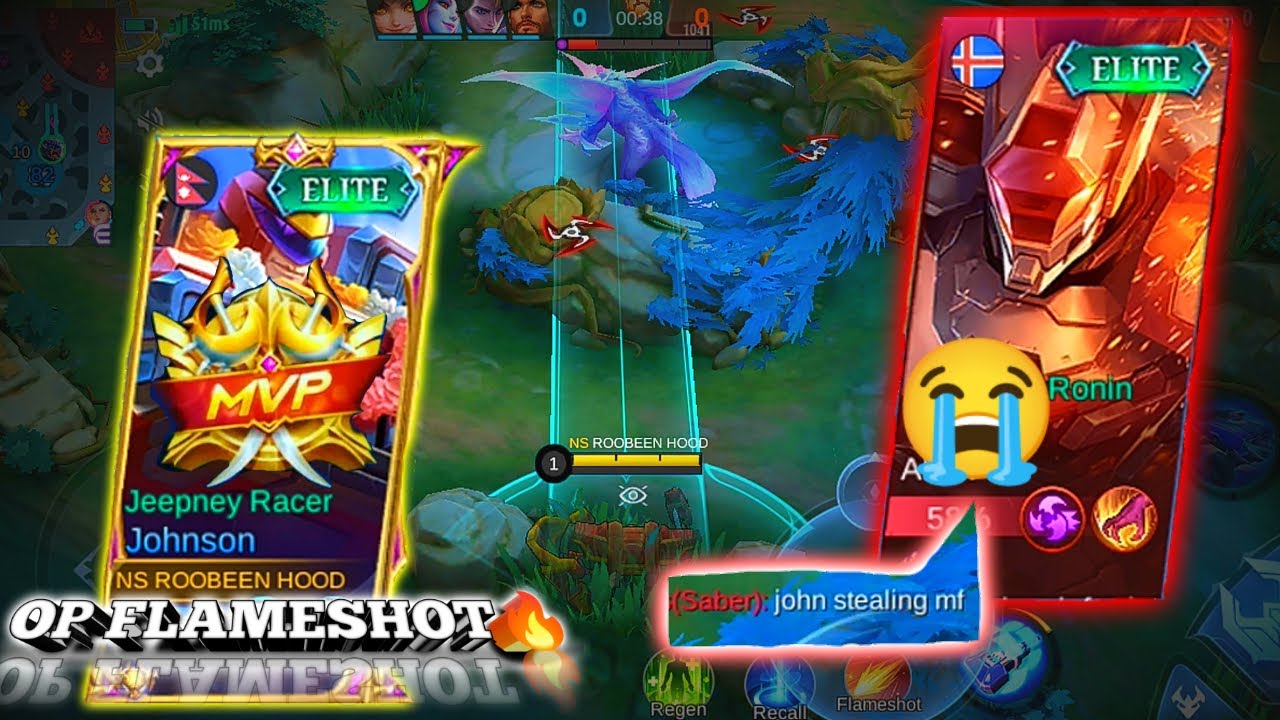 JOHNSON STEALING BLUE BUFF😂 " SABER CRYING😭 FULL GAMEPLAY ...