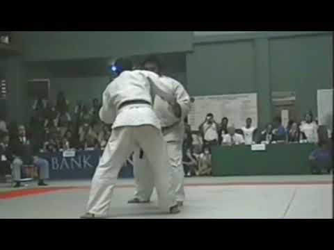 Joe Taslim vs Goliat ( 160 kg )dikelas bebas Pon Palembang 2004