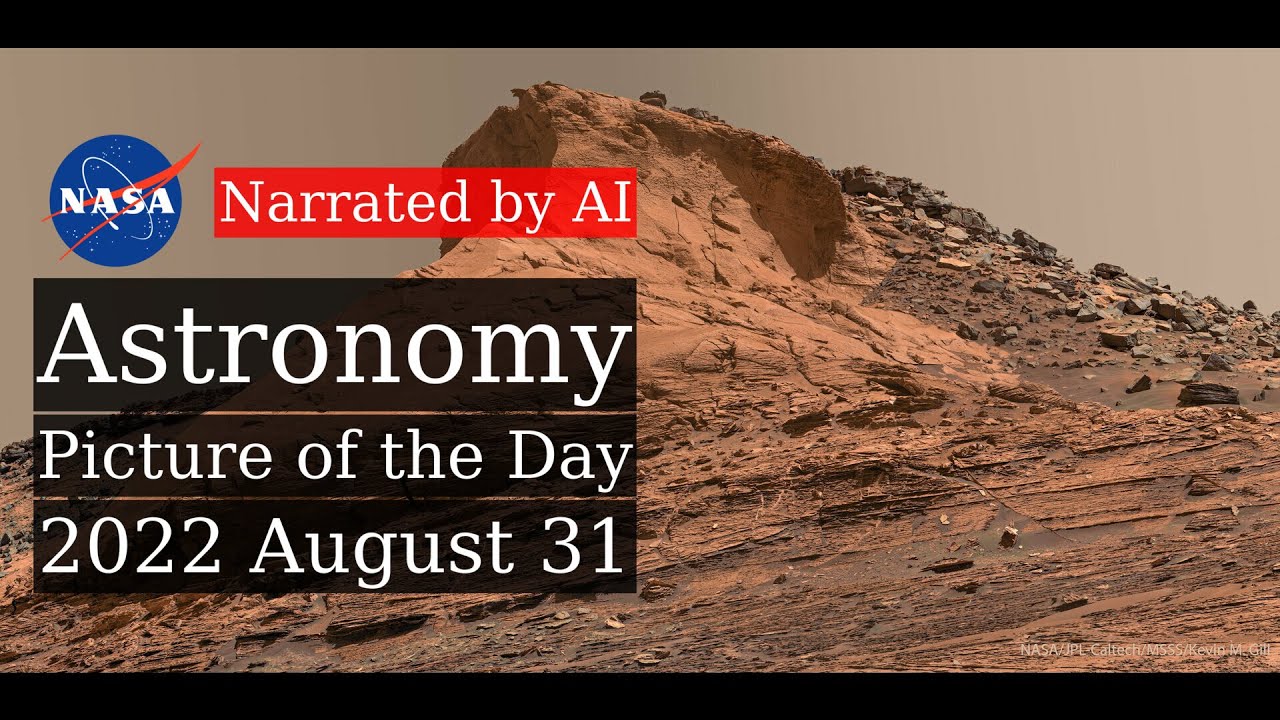 APOD: 2022-08-31 - Siccar Point on Mars (Narrated by Salli) - YouTube