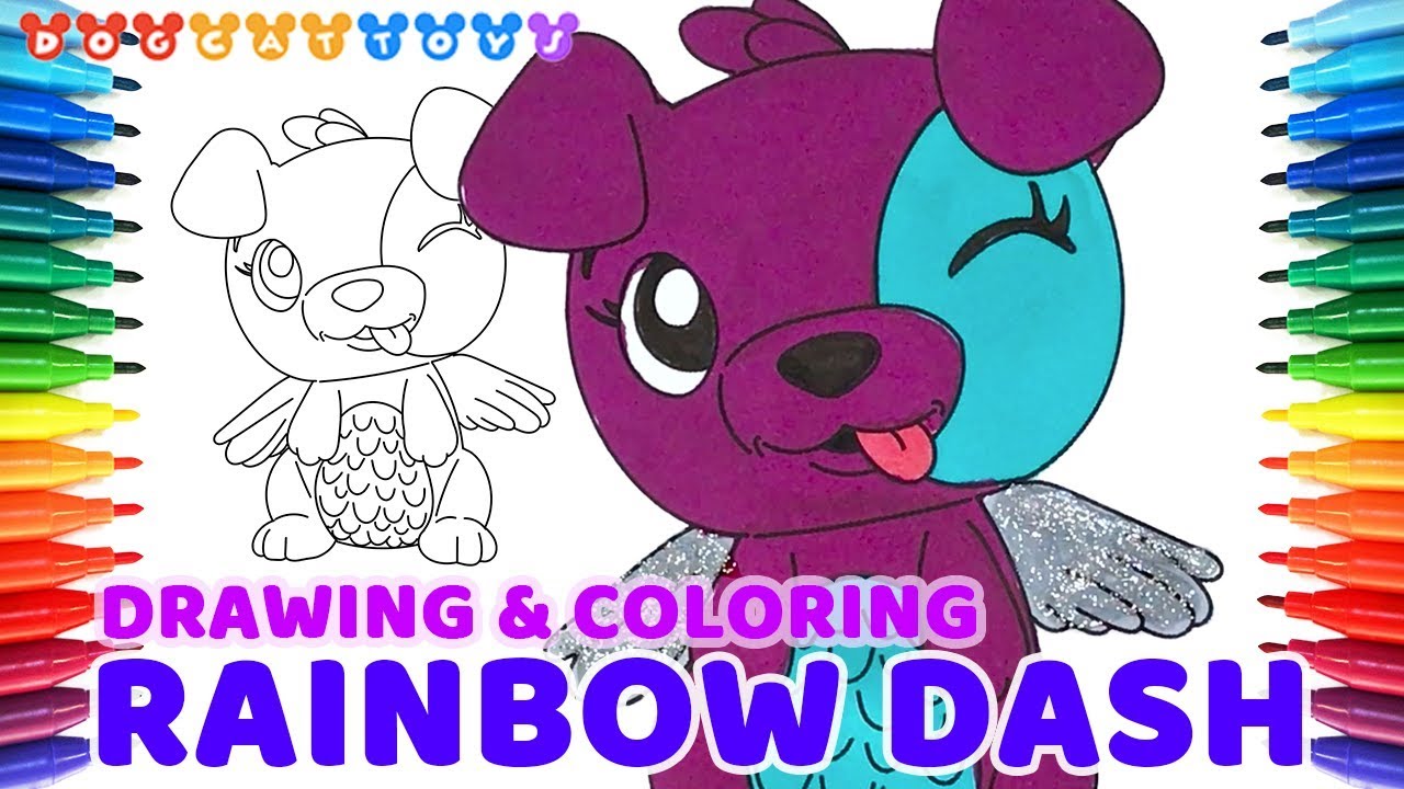 PUPPIT, Hatchimals, Colleggtibles, Coloring Book #44 | Cute Drawing ...