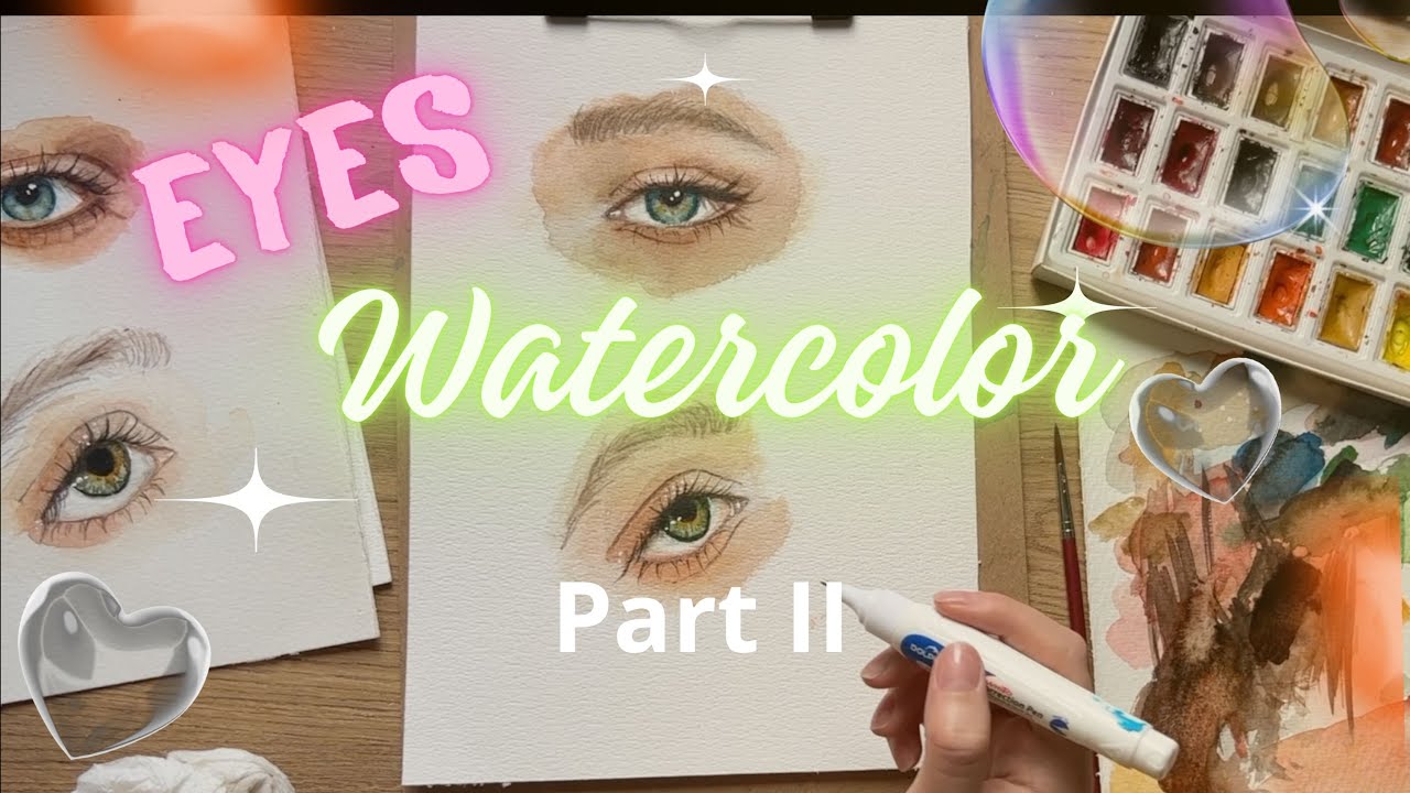 Watercolor Eye Painting Tutorial: Mastering Realism - YouTube