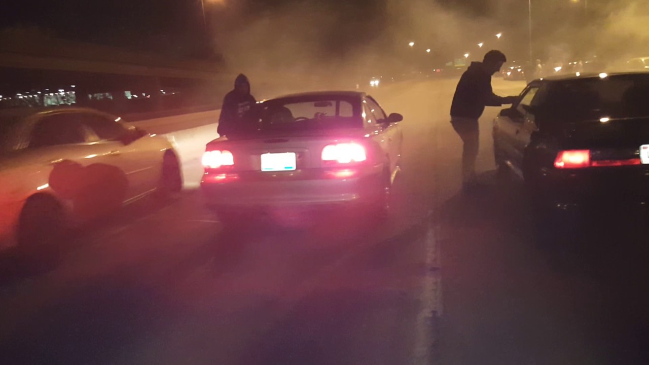 Chicago street racing..!!! OCT 29TH 2016 - YouTube