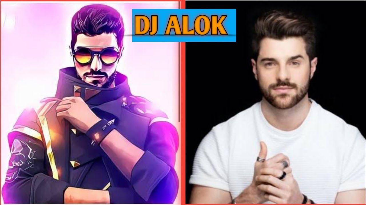 free fire character DJ Alok real life photos - YouTube
