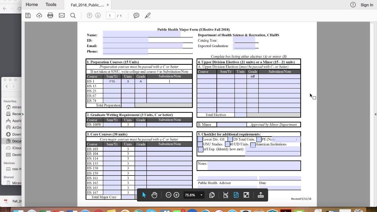Major Form Tutorial - YouTube
