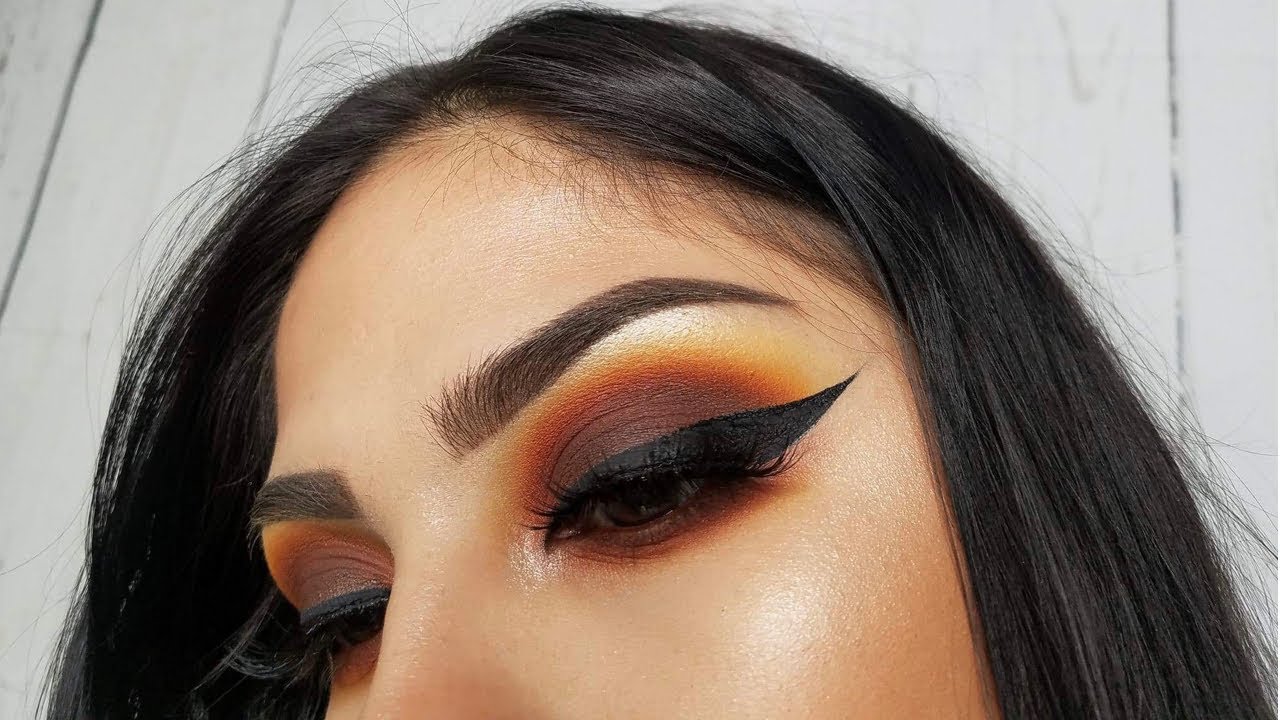 SMOKEY SUNSET EYE! - YouTube