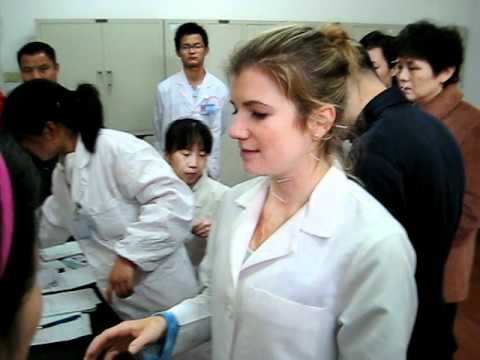 Marysia Weiss gets Badass Acupuncture in China - YouTube