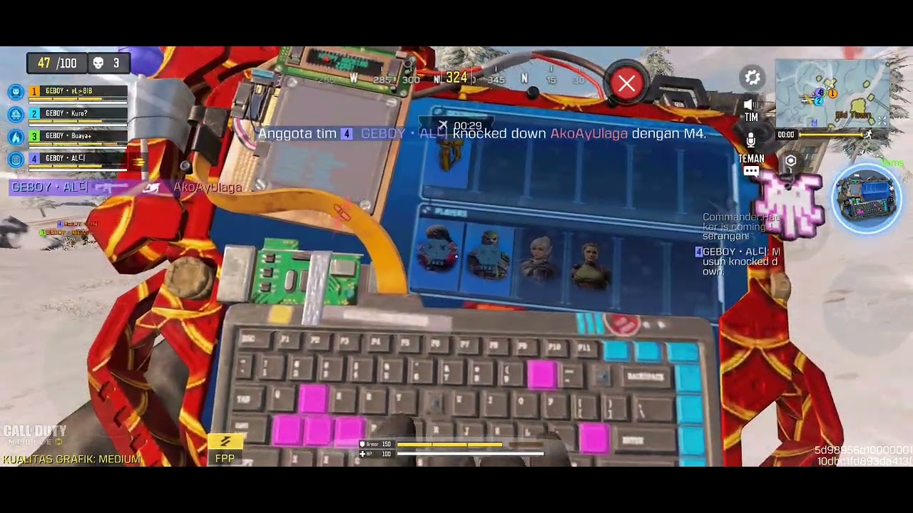 CODM INDO BR, seru juga pake class hacker - YouTube