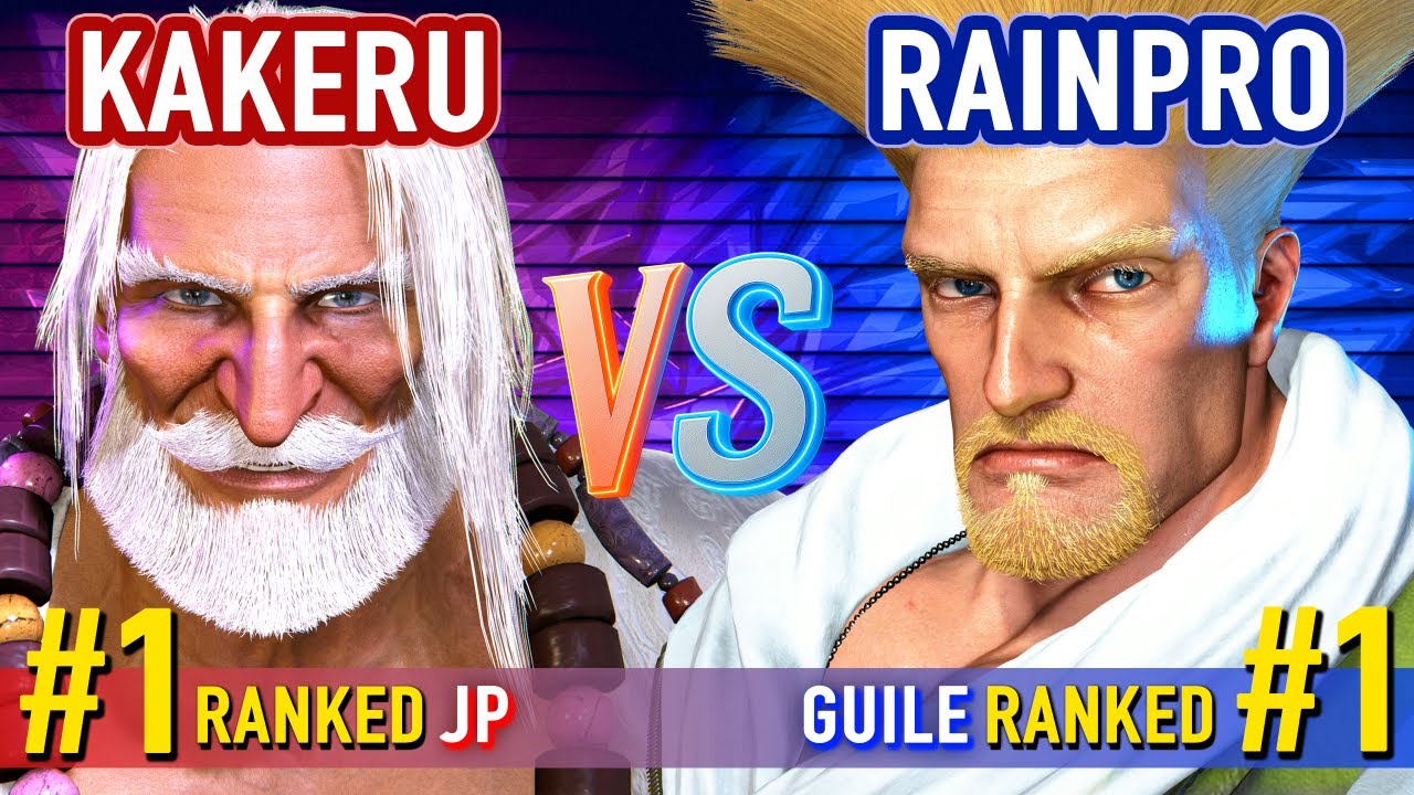 SF6 KAKERU (#1 Ranked JP) vs RAINPRO (#1 Ranked Guile) High Level ...