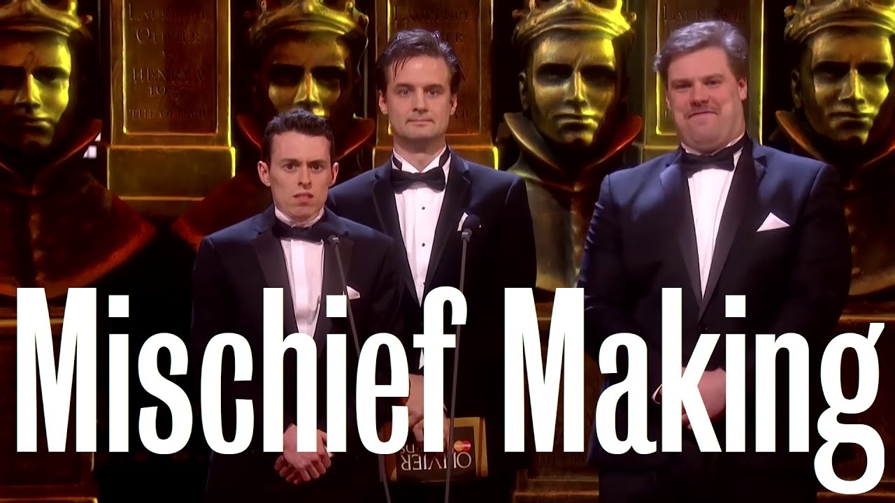 Mischief Theatre making mischief! (The Goes Wrong Show) - YouTube