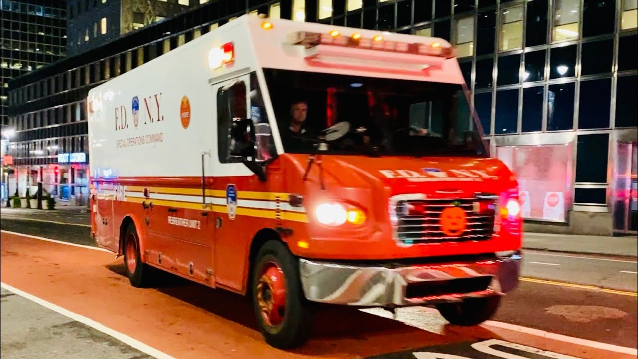 "RARE CATCH" OF FDNY REBREATHER 2 UNIT RESPONDING TO HAZMAT SCARE ...