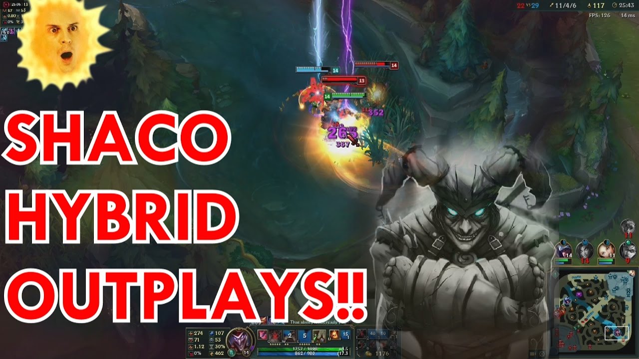Best Hybrid Shaco Plays | DTP | Montage 1 - YouTube