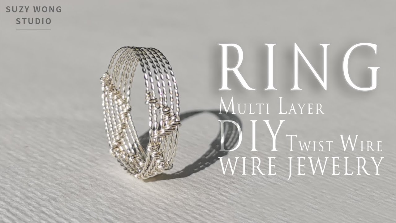 Twist Wire Multi-Layer Ring | Simple Ring| Easy Ring | Wire Wrap ...