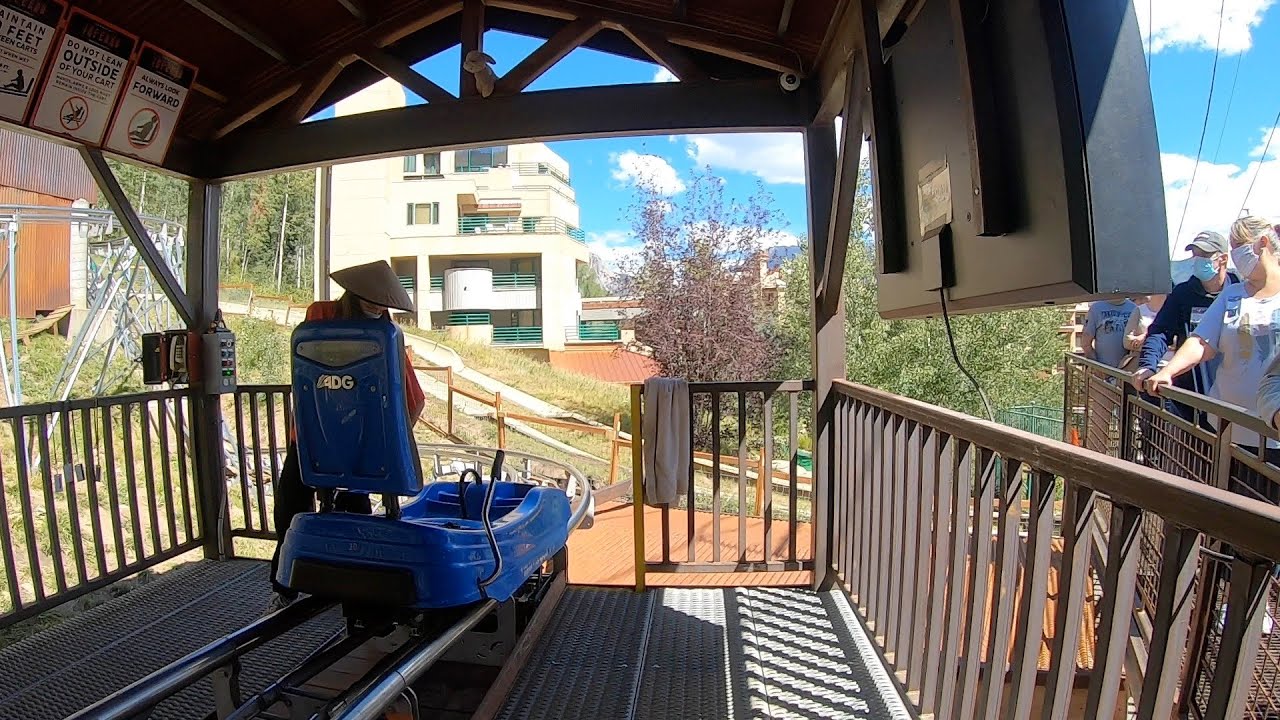 Purgatory Inferno Mountain Coaster - YouTube