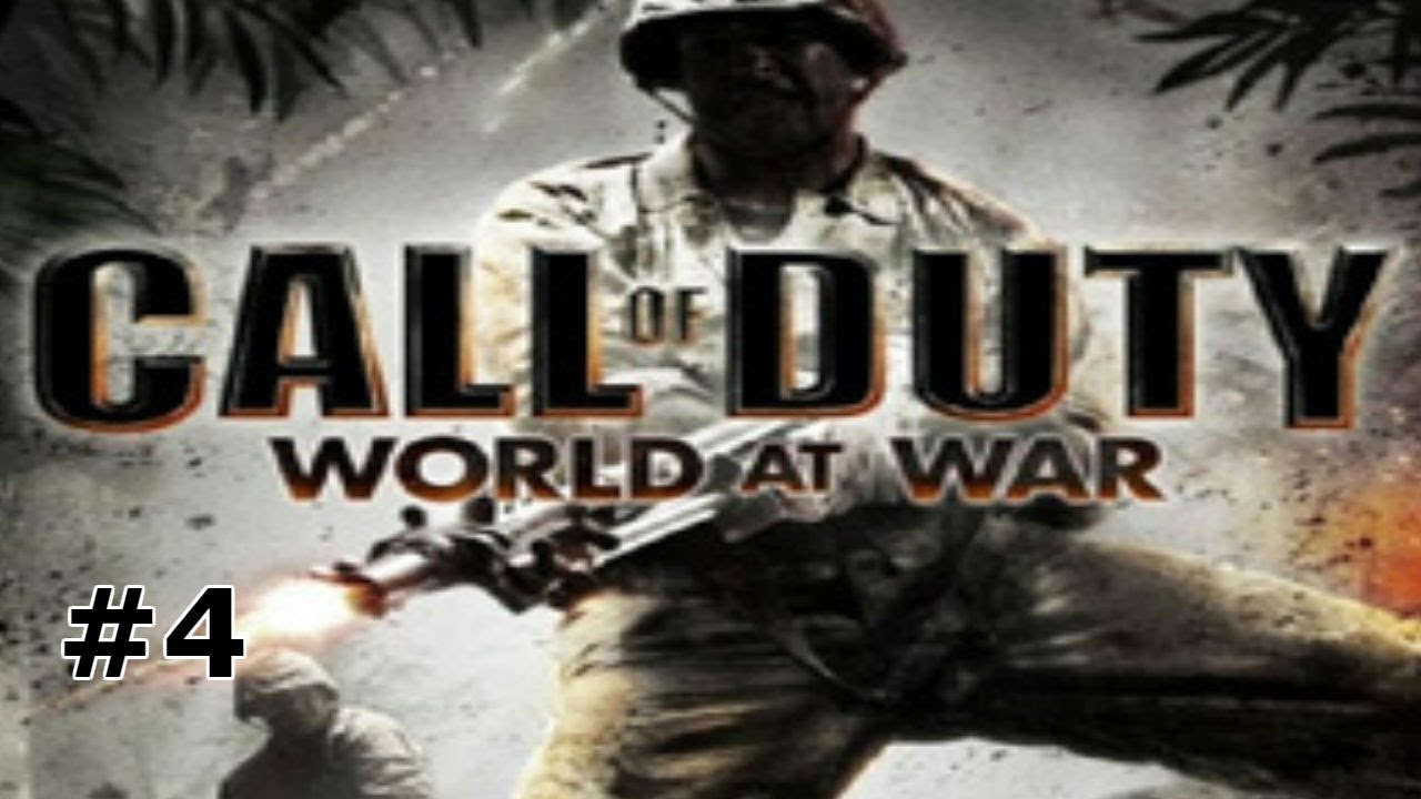 Call of Duty: World at War #4 Потная миссия.Захват Лагеря - YouTube