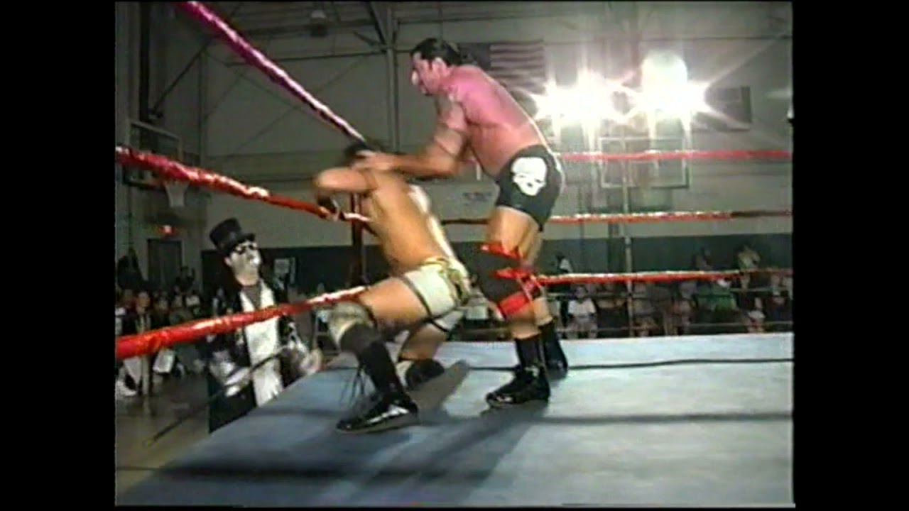 ECWA Wrestling - Bryan Logan (c) Vs The Secret Weapon - Mid Atlantic ...