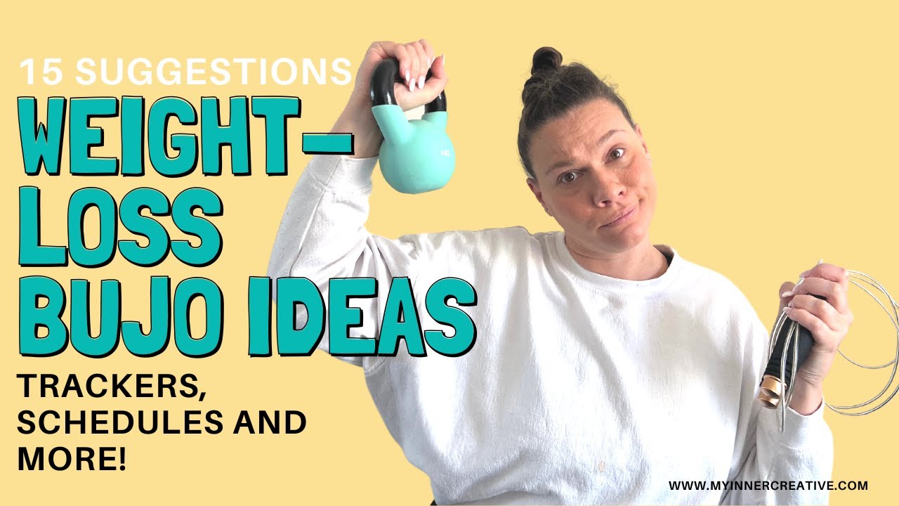 15 gorgeous Bullet journal weight-loss trackers, fitness tracker, body ...