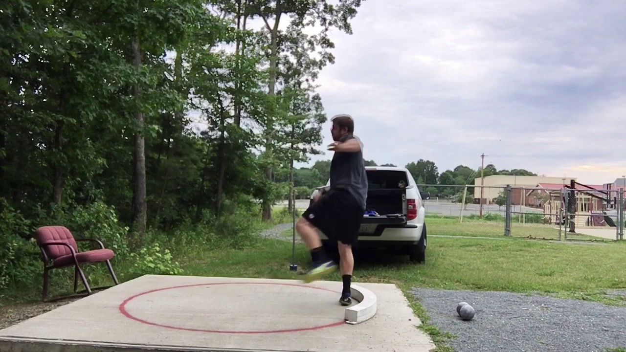 6/25/17 Shot Put "Stone" Practice | Highland Games | Strength Empire ...