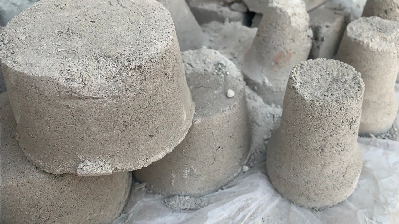 Dusty Pure Ash different shapes dry crumbling and Dust play #asmr - YouTube