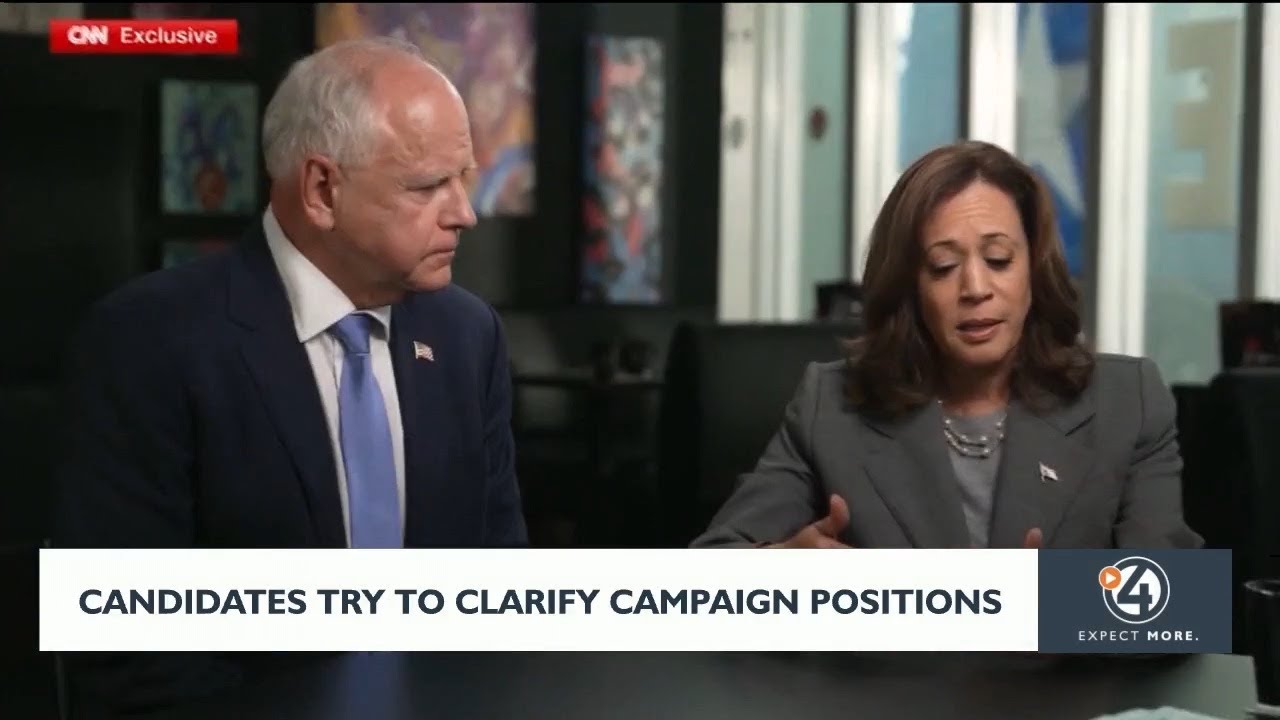 Presidential candidates try to clarify campaign positions - YouTube