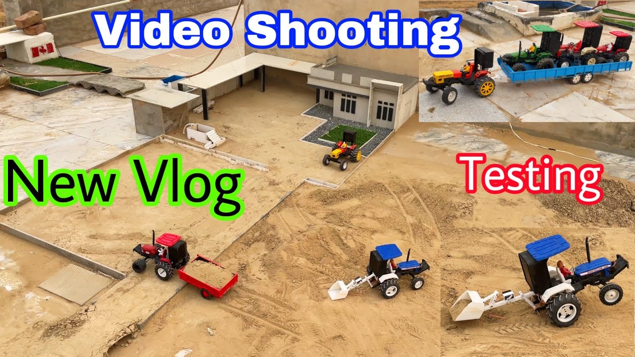 video shooting hmt 5911 with trolley and New loader testing with new ...