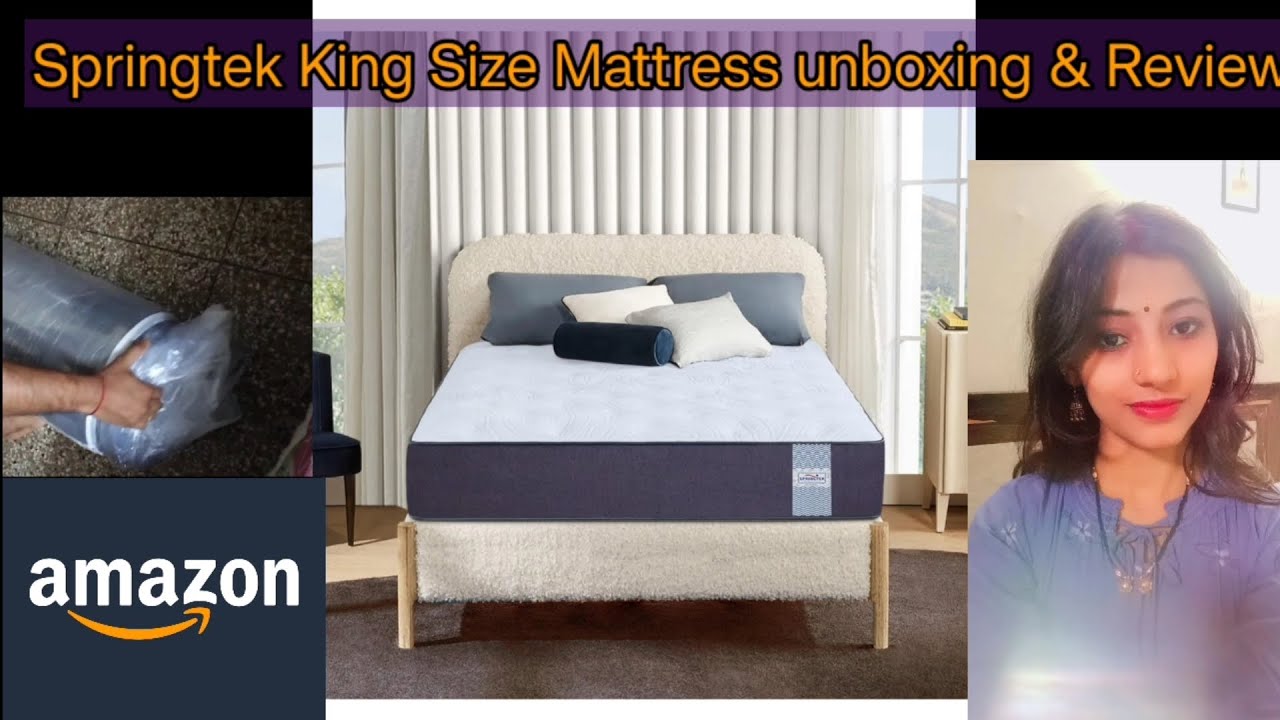 springtek king size mattress | Dual comfort mattress, best double bed ...