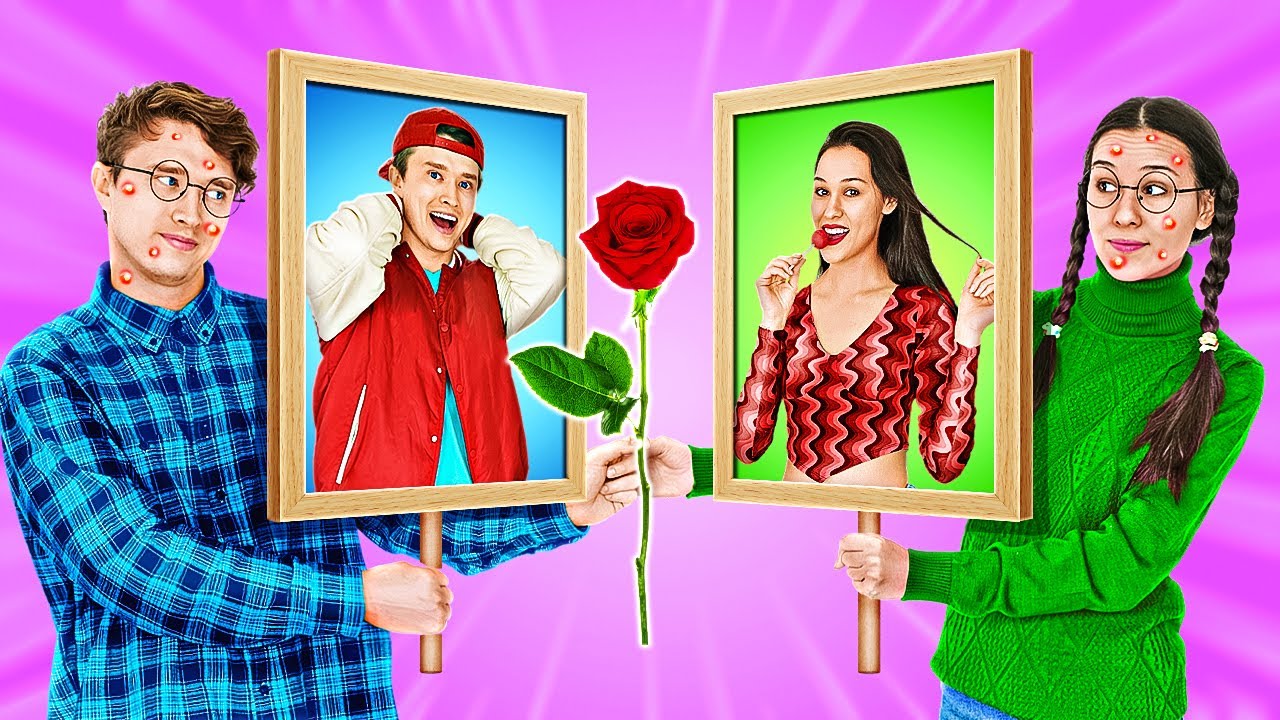 MAKEOVER EKSTREM CEWEK & COWOK || Dari Cupu Jadi Populer! Ide dan ...