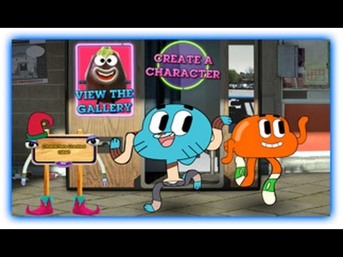 Gumball - Character Creator - Gumball Games - YouTube
