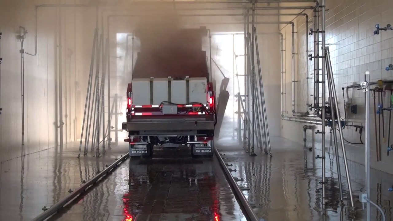 InterClean Equipment - HD Salt Truck Wash System - YouTube