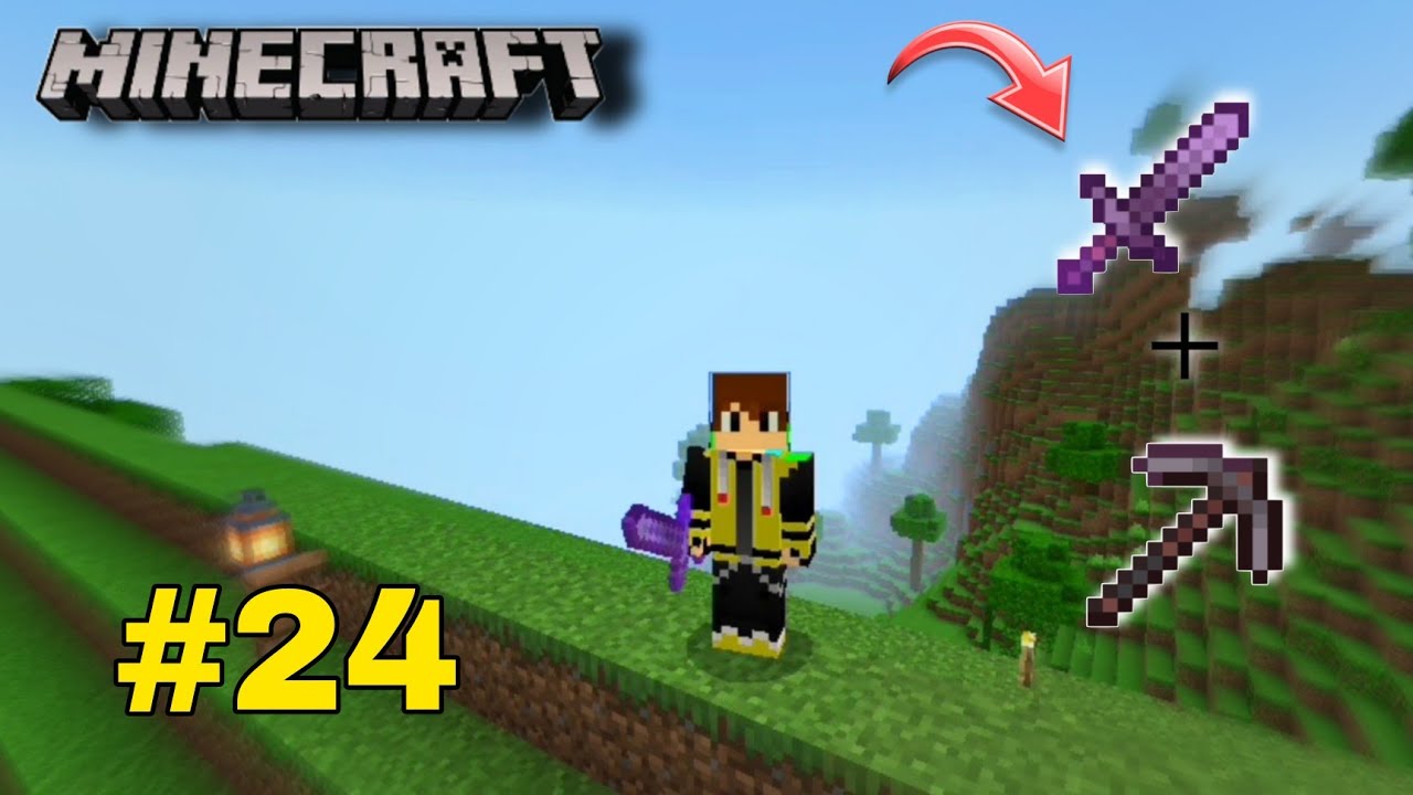 Finally I Made Powerful Sword and Pickaxe || Minecraft Gameplay #24 ...