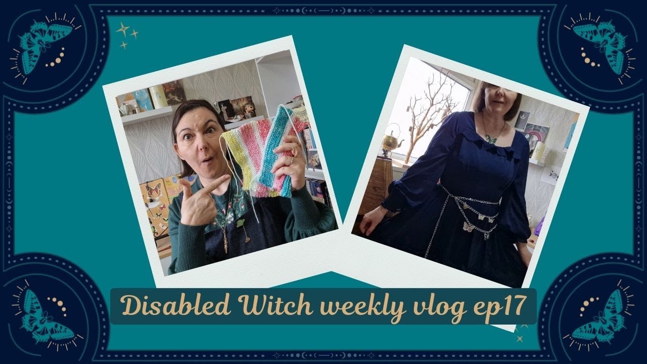 Learning crochet & I got a new dress | Disabled Witch Weekly Vlog 17 ...