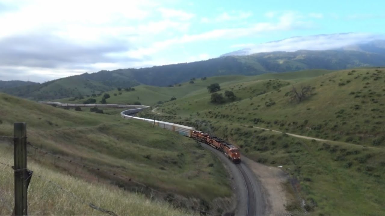 Over the Tehachapi Mountains Part 2 - YouTube