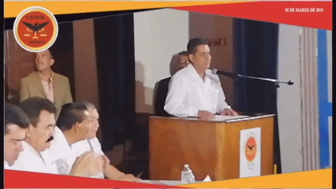 CATEM SLP Palabras del Lic Hector Serna Camacho Congreso Estatal 2019 ...
