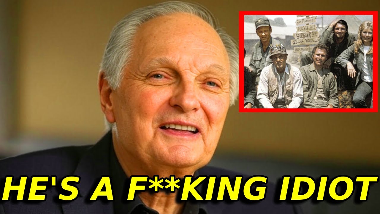 At 89, Alan Alda Opens Up About Clash With Co star - YouTube
