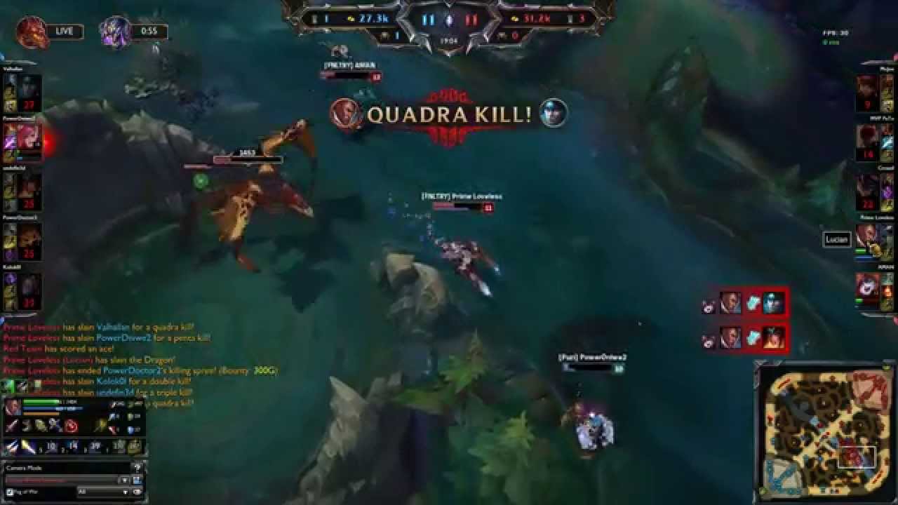 Lucian Penta on 5v5 Ranked Team - YouTube