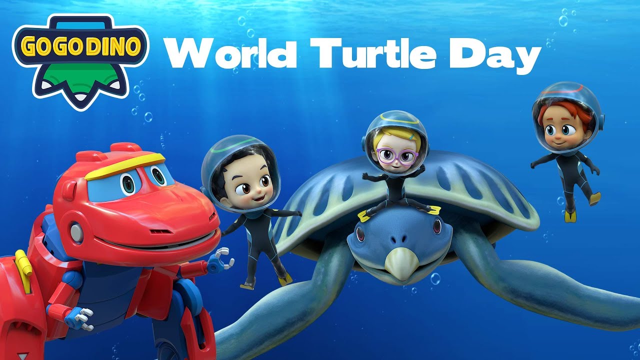 🐢The Largest Sea Turtle, Archelon🐢 Go Go Dino World Turtle Day Special ...