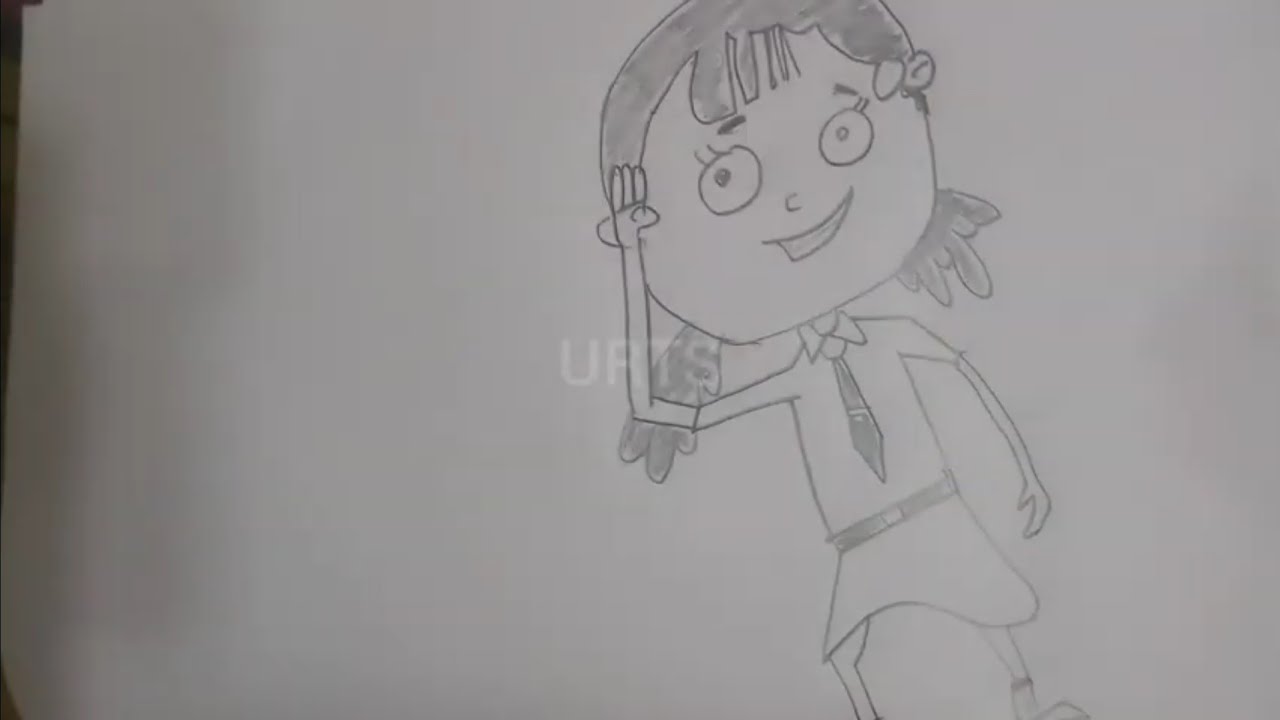 Drawing Fukrey Boyzzz Girl Salute - YouTube