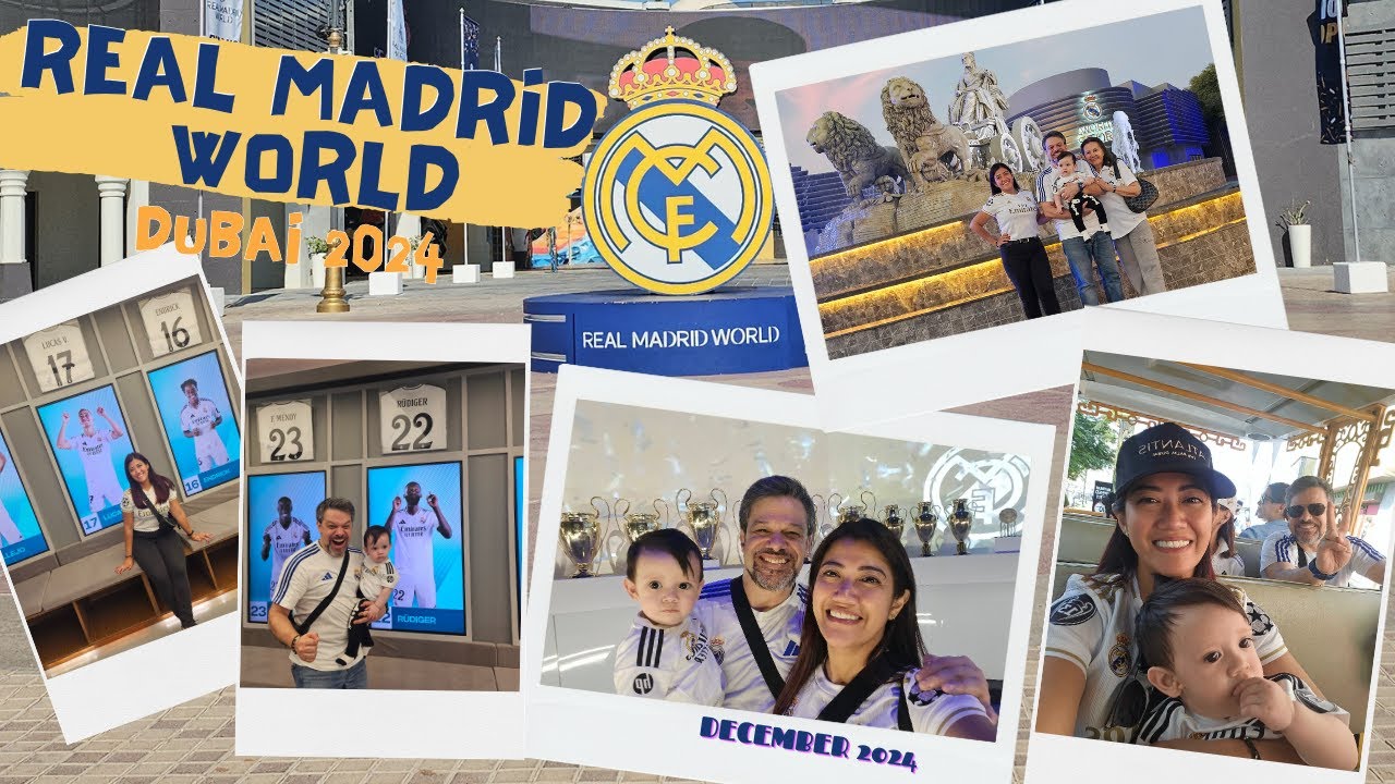 Real Madrid World Dubai Parks and Resorts | December 2024 - YouTube