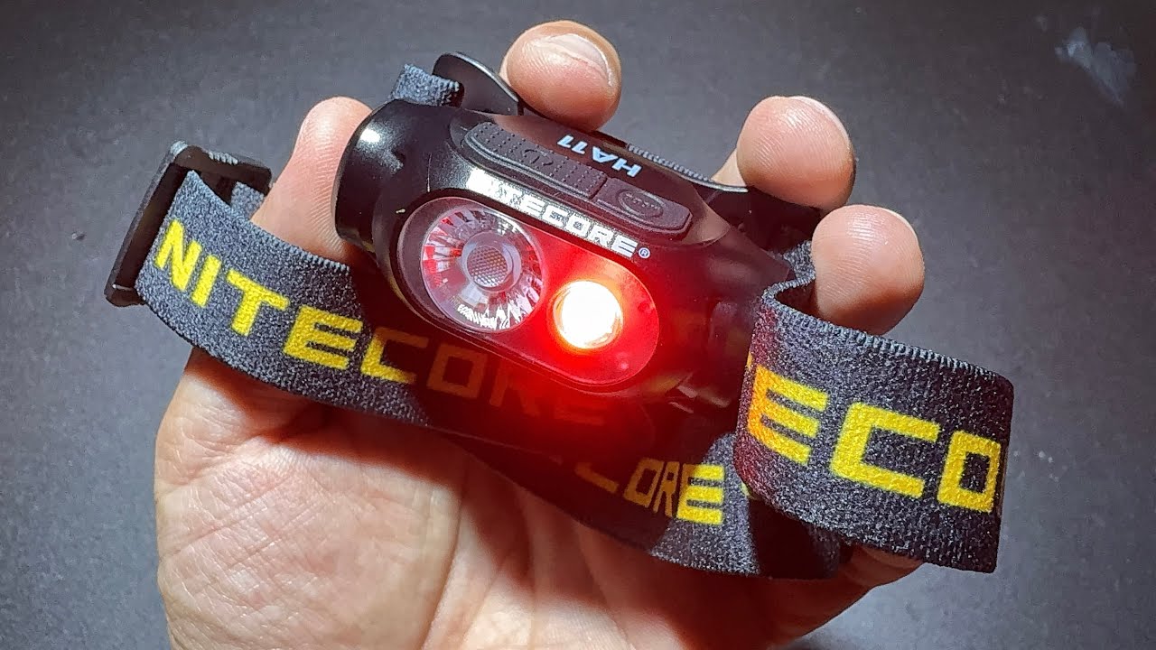 NITECORE HA11 UHE ไฟฉายคาดหัวขนาดย่อ ปรับปรุงใหม่ ประหยัดและยืดหยุ่นมาก ...