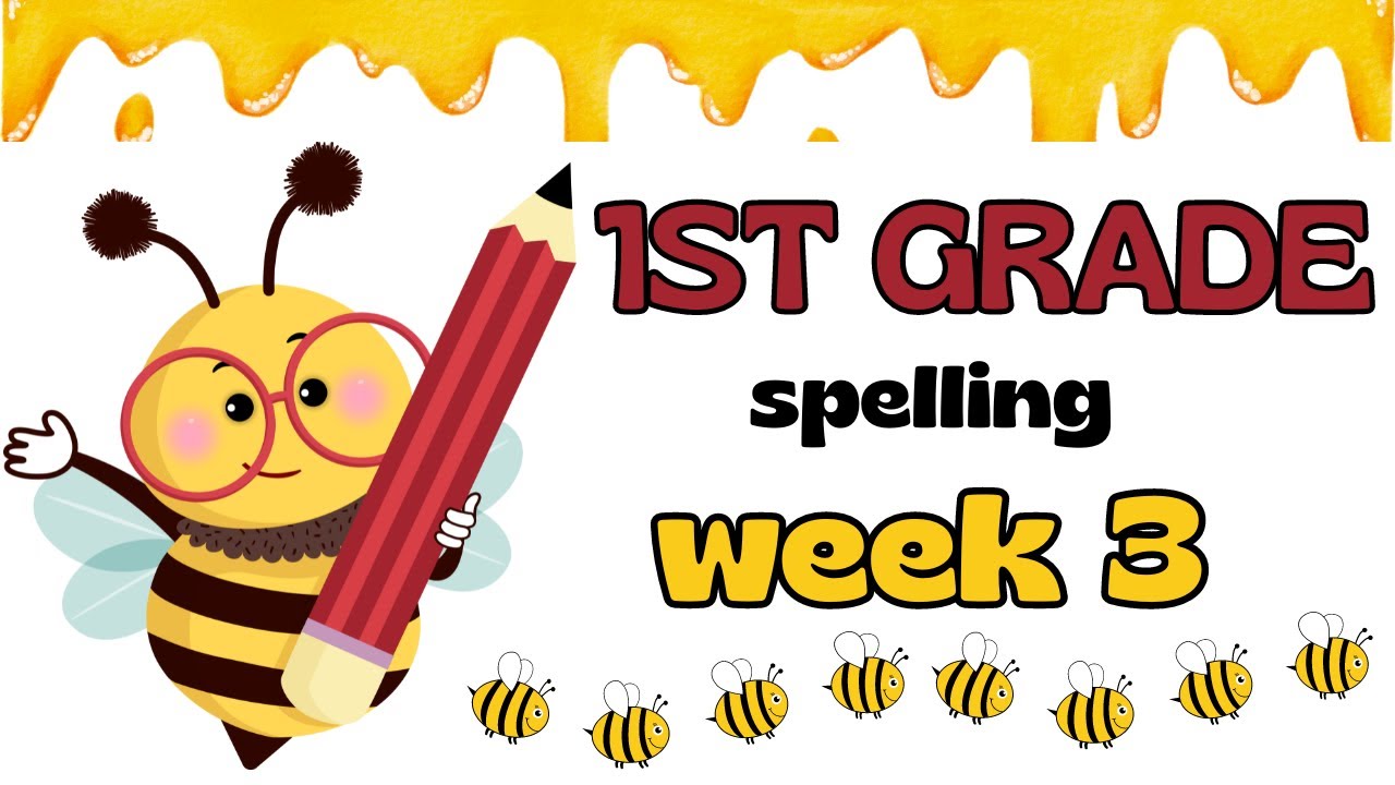 1st grade spelling week 3 - YouTube