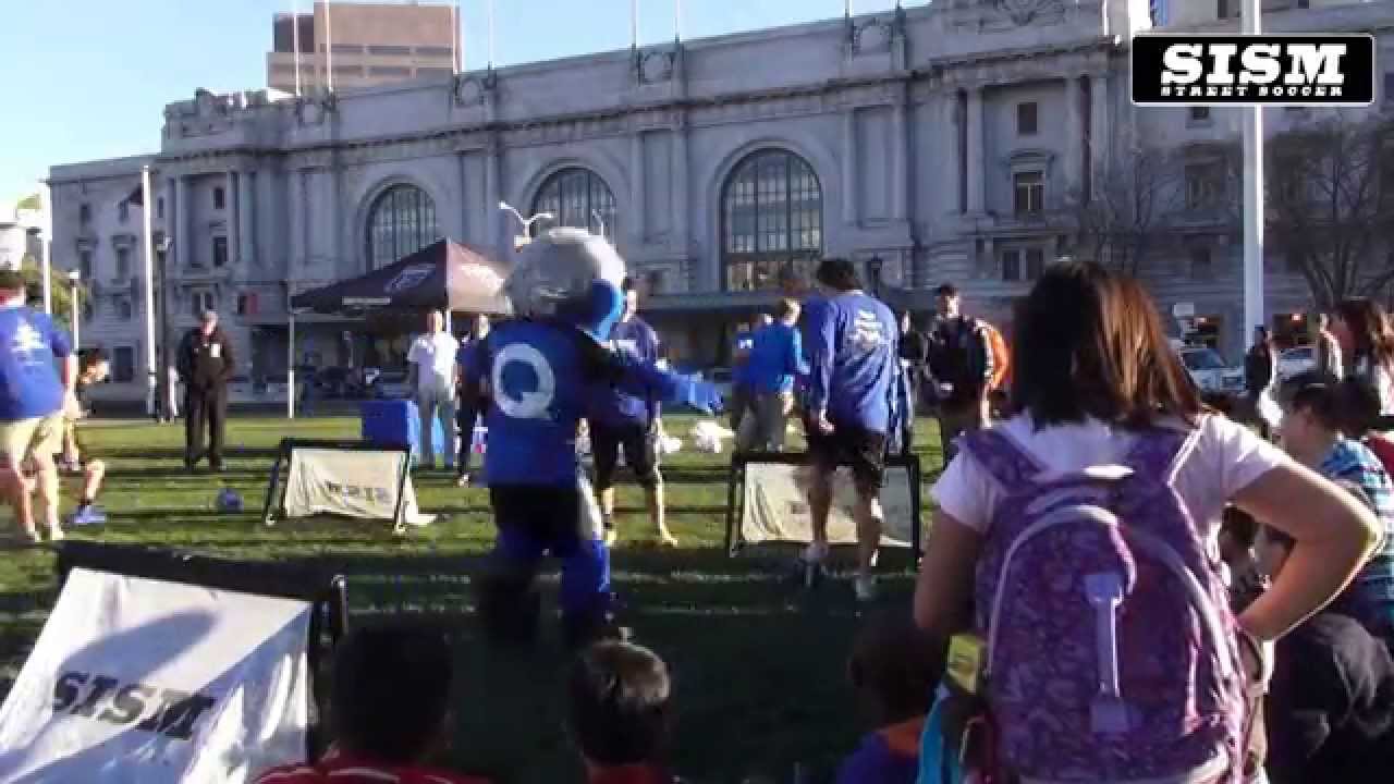 The Great Soccer Ball Relay with the San Jose Quakes - YouTube