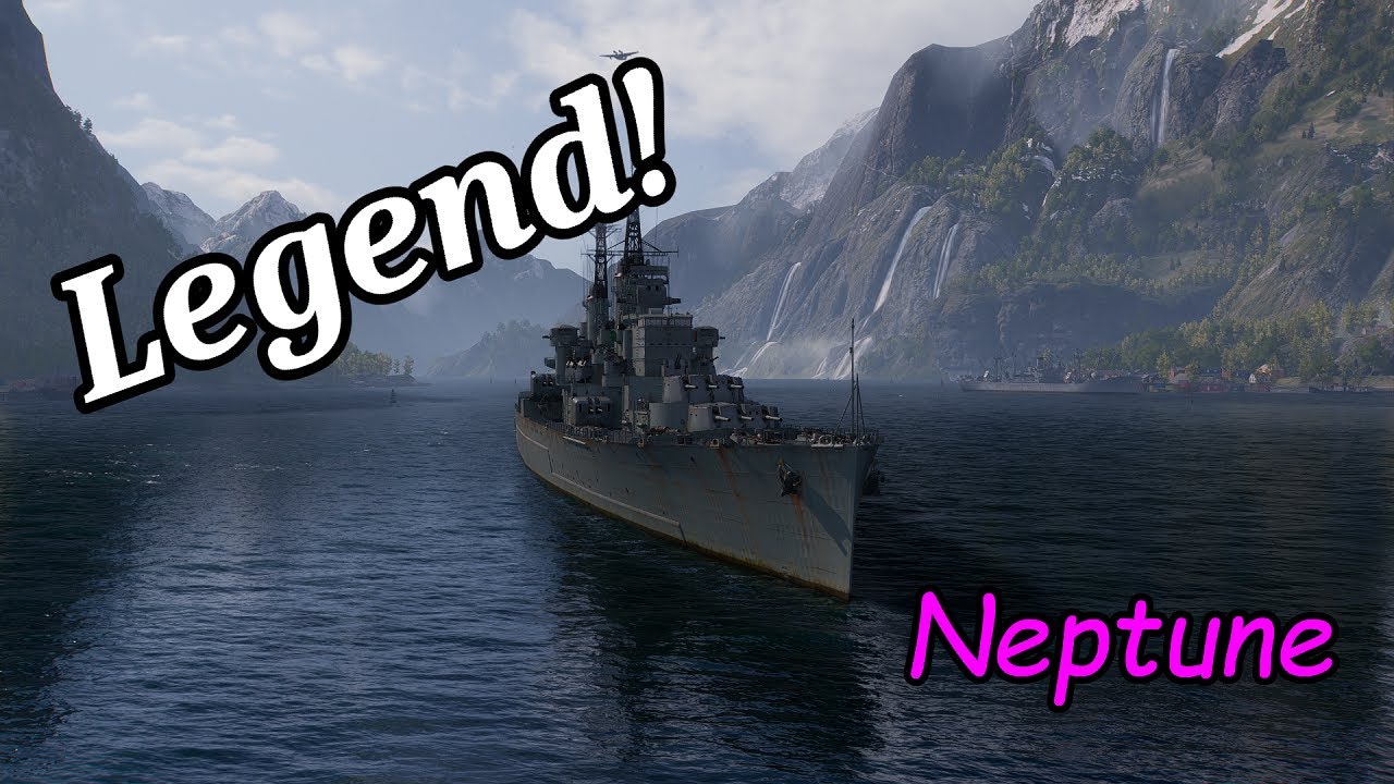 World of Warships | Neptune Legend! | Wookie Legend - YouTube