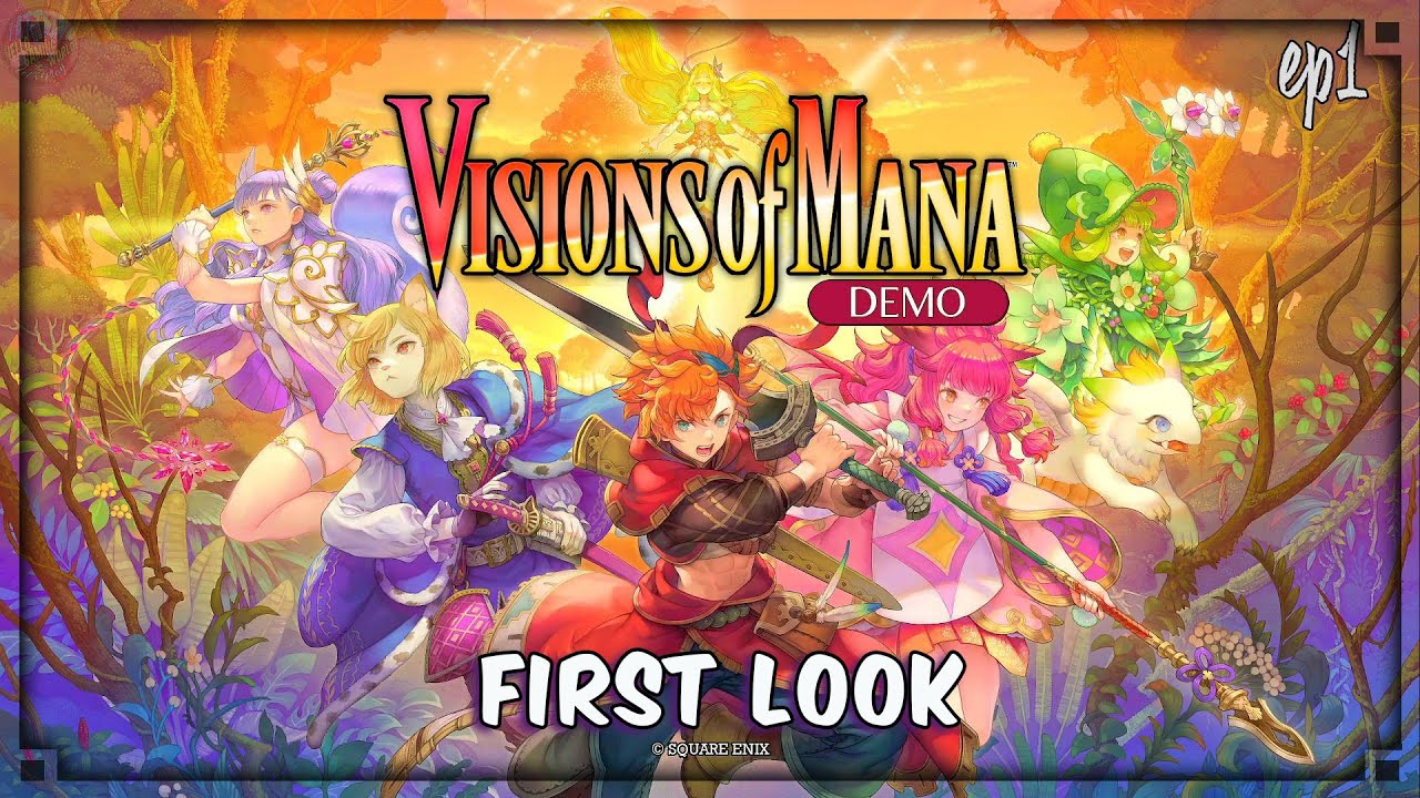 Visions of Mana Demo - ep1 First Look - Anime, Mana, RPG - YouTube