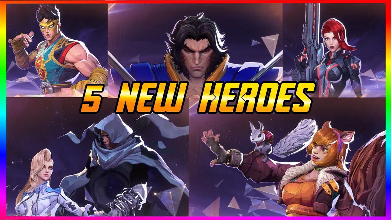MARVEL RIVALS 5 NEW HEROES AND TEAM UP ABILITIES LAUNCH TRAILER - YouTube