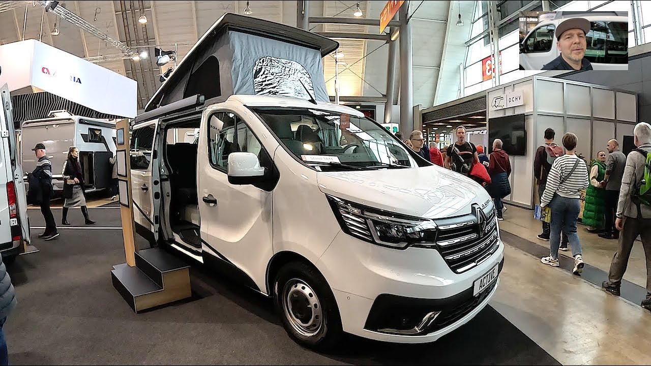 Adria Active Pro RV Camper Van new model 2024 Renault Trafic CMT ...