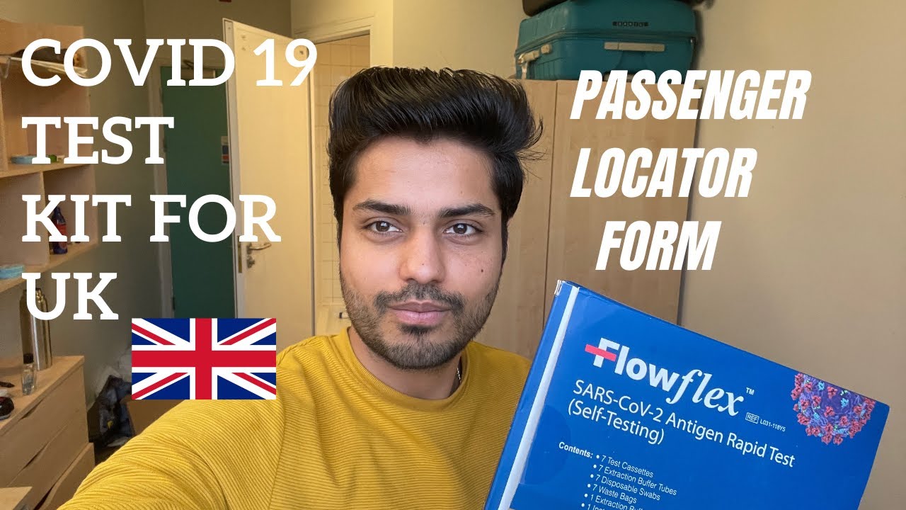 HOW TO BOOK COVID 19 TEST KIT FOR UK AND FILL PASSENGER LOCATOR FORM ...