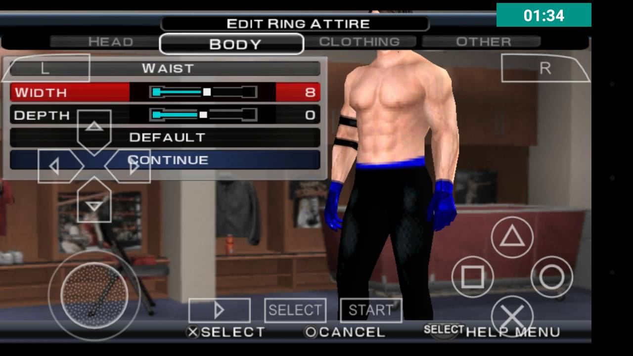 How to create AJ Styles in WWE SVR 2011 PSP - YouTube