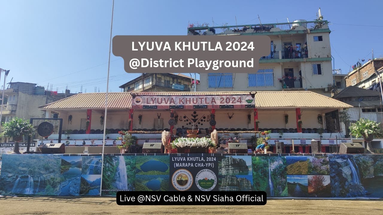Live | Lyuva Khutla 2024 Siaha | @District Playground - YouTube
