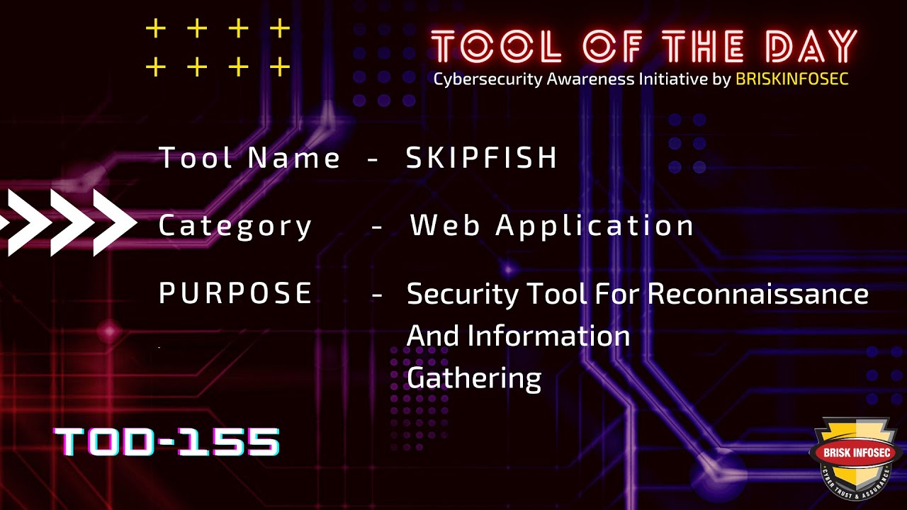 Skipfish - powerful reconnaissance tool | TOD 155 | Briskinfosec - YouTube