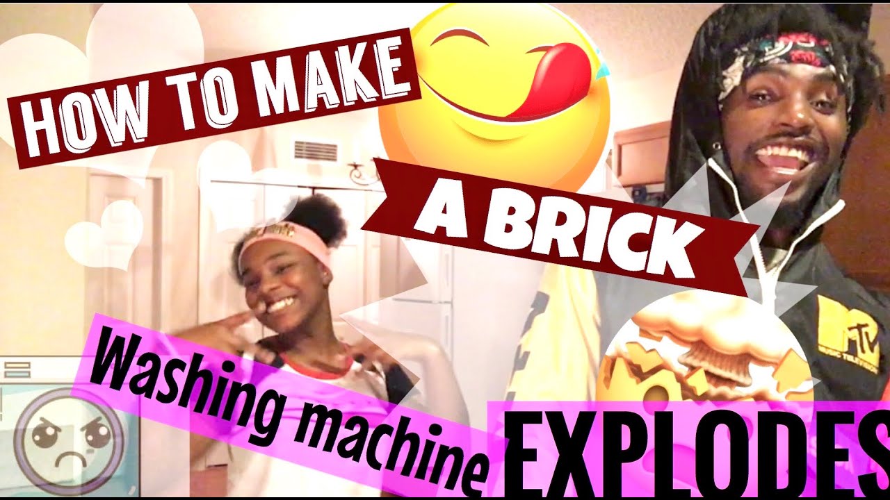 How To Make a Brick ! ( Washing machine EXPLODES ) MUST WATCH - YouTube