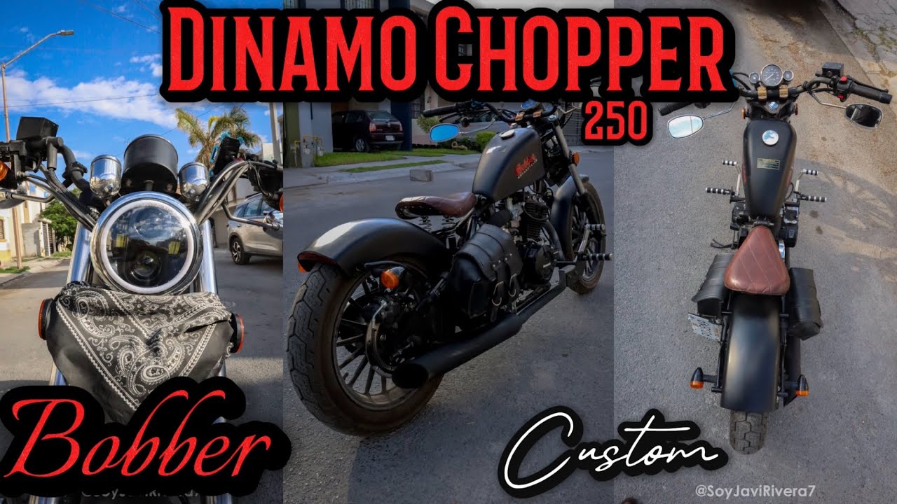 Dinamo Chopper 250 Modificada Custom / ¿Por que comprarla? / Las ...